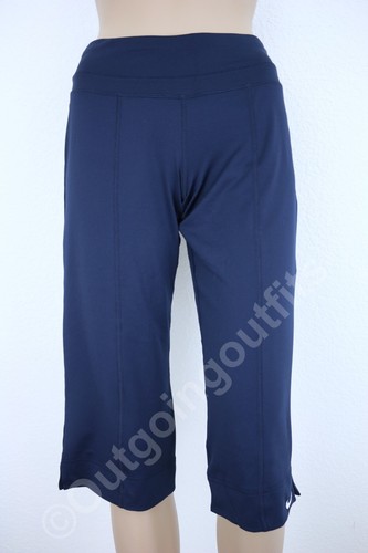 Nike Dri-Fit Women's Navy Blue Capris Size XS | eBay