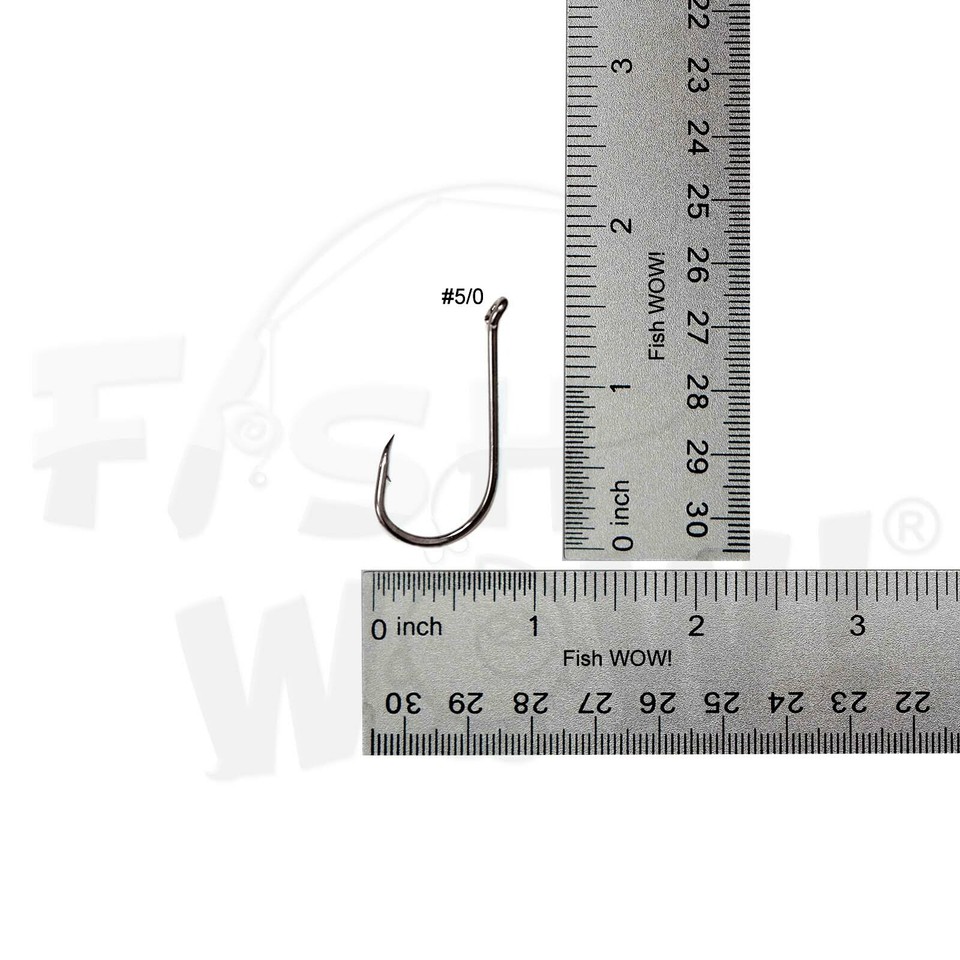 Fishing Octopus Hooks Size #6 #4 #2 #1 1/0 2/0 3/0 4/0 5/0 6/0 7/0 8/0 ...