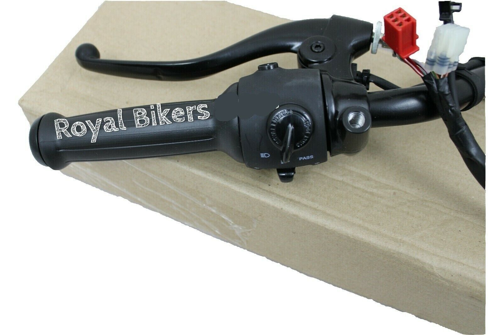 Royal Enfield "Handle Bar Assembly" Stain Black For Meteor 350cc | eBay