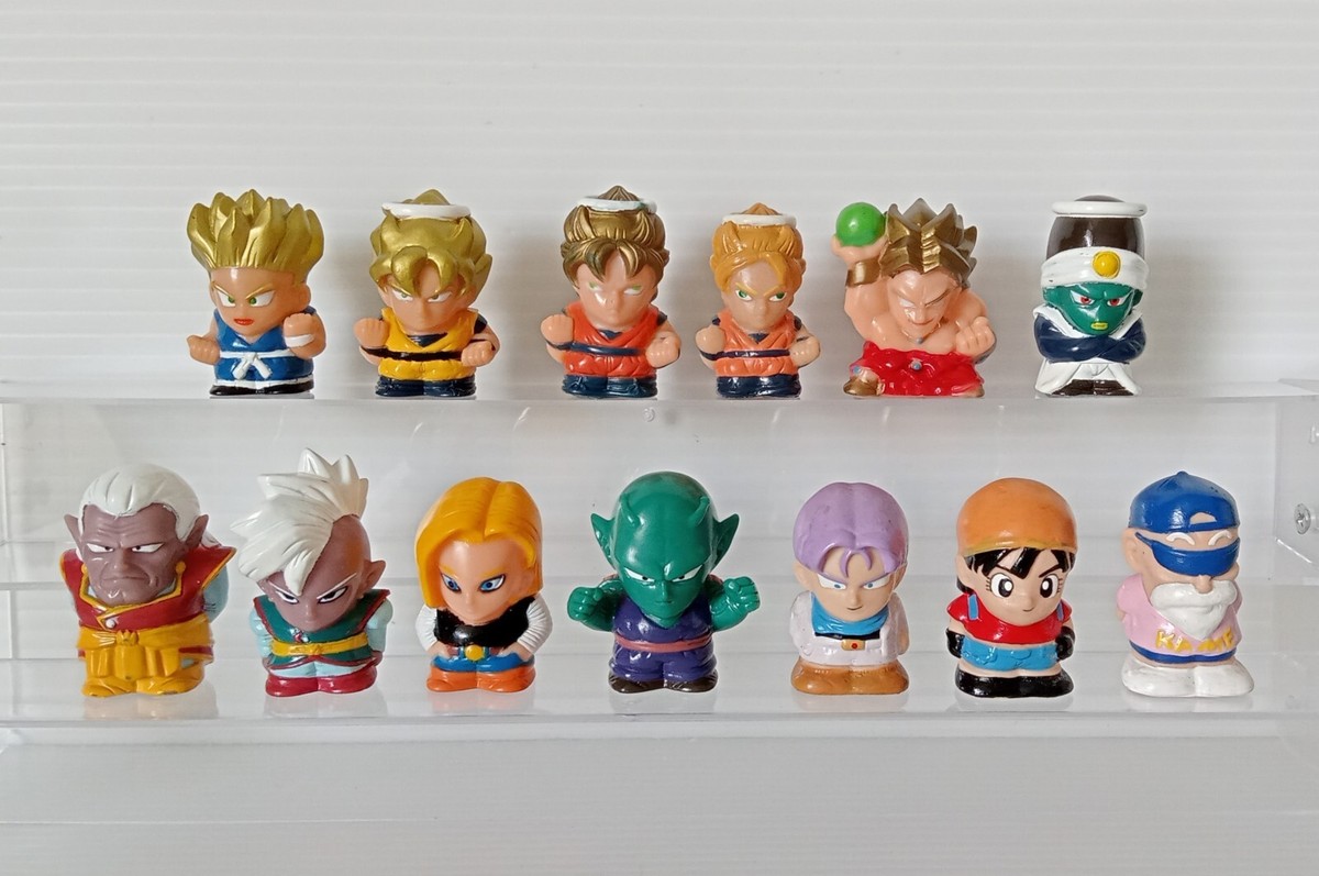 Vintage Dragon Ball Characters 4cm Tall Finger Puppets Tout Le Japon