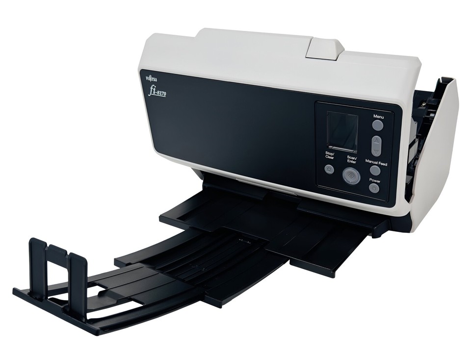 Fujitsu FI-8170 Desktop Document Scanner PA03810-B055 w/AC Adapter NO ...