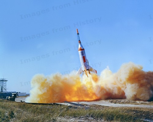 8x10 Print NASA Little Joe Test Vehicle Launch 1959 #5501248 | eBay