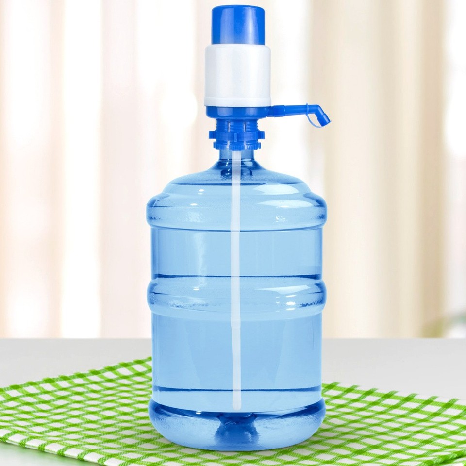 Hand Pressurized Water Drinker Bottle Pump Office Dispenser Lever | eBay UK