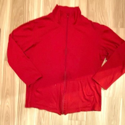 USED [ISSEY MIYAKE] RED ZIP-UP JACKET WITH HIGH NECK GOOD | eBay
