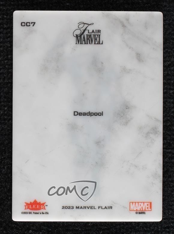 2023 Flair Marvel Carved Deadpool #CC7 | eBay