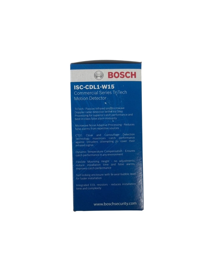Bosch ISC-CDL1-W15G Commercial Series TriTech Motion Detector | eBay