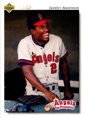 1992 Upper Deck Minors Garret Anderson #292 Midland Angels Baseball ...
