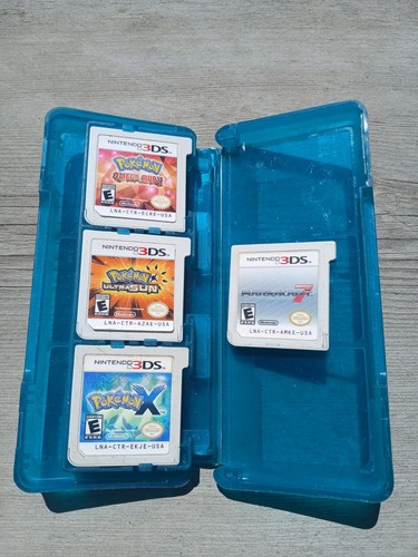 Nintendo 3DS Pokémon X Omega Ruby Ultra Sun Mario Cart 7 Game Lot | eBay