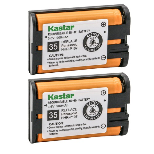Kastar HHR-P107A Battery for Panasonic Type 35 PQSUHGLA1ZA BB-GT1500 ...