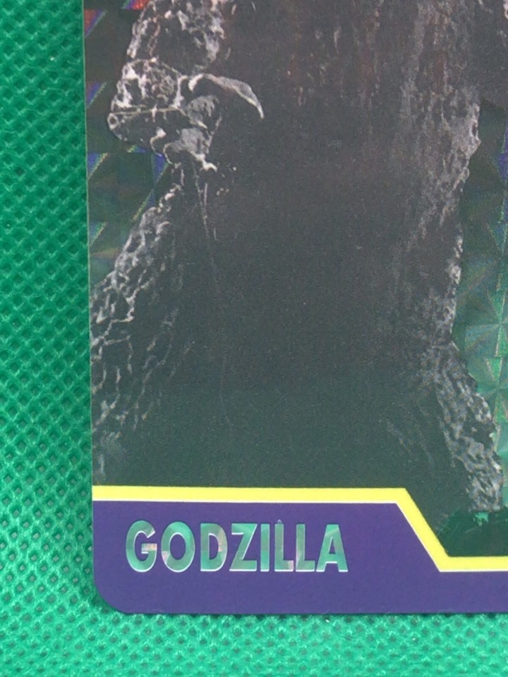 First Godzilla HOLO Prisim rare Meiji card TOHO 1993 vintage Japan | eBay