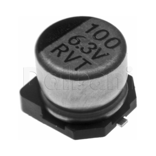 5PCS 6.3V100MF6.3x5.4 New SMD Capacitor 6.3V 100UF 6X5MM | eBay
