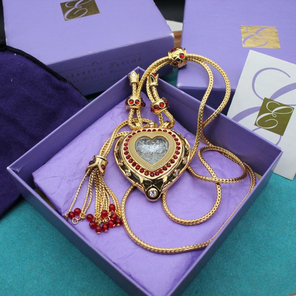 Elizabeth Taylor's Prototype Avon "Taj Mahal" Necklace With Original ...