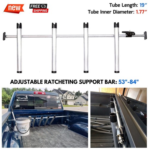 Spinning/ Surf Fishing Rod Holder Wade Fishing Pole Rack for Truck Bed ...