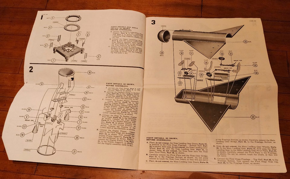 1968 Revell Atomic Space Explorer Solaris Model As-Is H-1851:200 | eBay