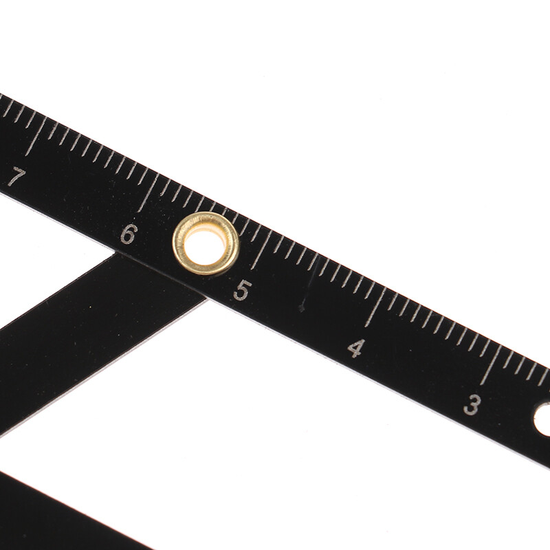 Golden ratio sliding ruler Measuring stainless steel eyebrow rul*cg | eBay