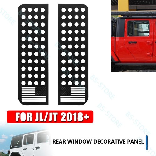 For Jeep Wrangler JL/Gladiator JT Rear Door Triangular Window Glass ...