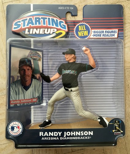 NEW 2001 Hasbro Starting Lineup Action Figure Randy Johnson Arizona ...