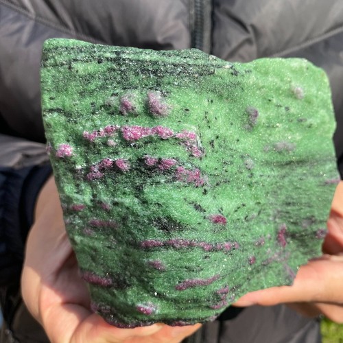 2.2LB Natural Ruby Zoisite Quartz Crystal Gemstone Rough Mineral Specimen | eBay