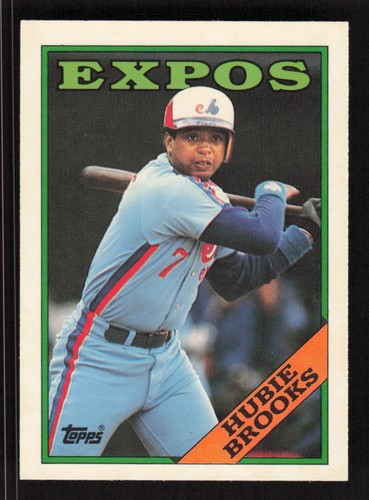 1988 Topps Tiffany Set-Break #50 Hubie Brooks Montreal Expos | eBay