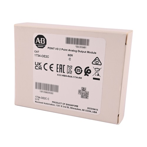 Allen-Bradley 1734-OE2C POINT I/O 2 Point Analog Output Module 1734OE2C ...