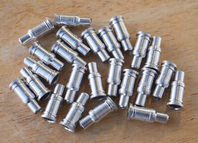 Lot of 24 (Two Dozen) Aluminum Arrow Point Inserts size 2016, NEW old ...