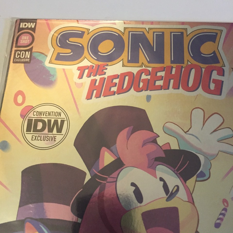 2023 IDW Comic Con Exclusive Sonic the Hedgehog Amy 30th Anniversary ...