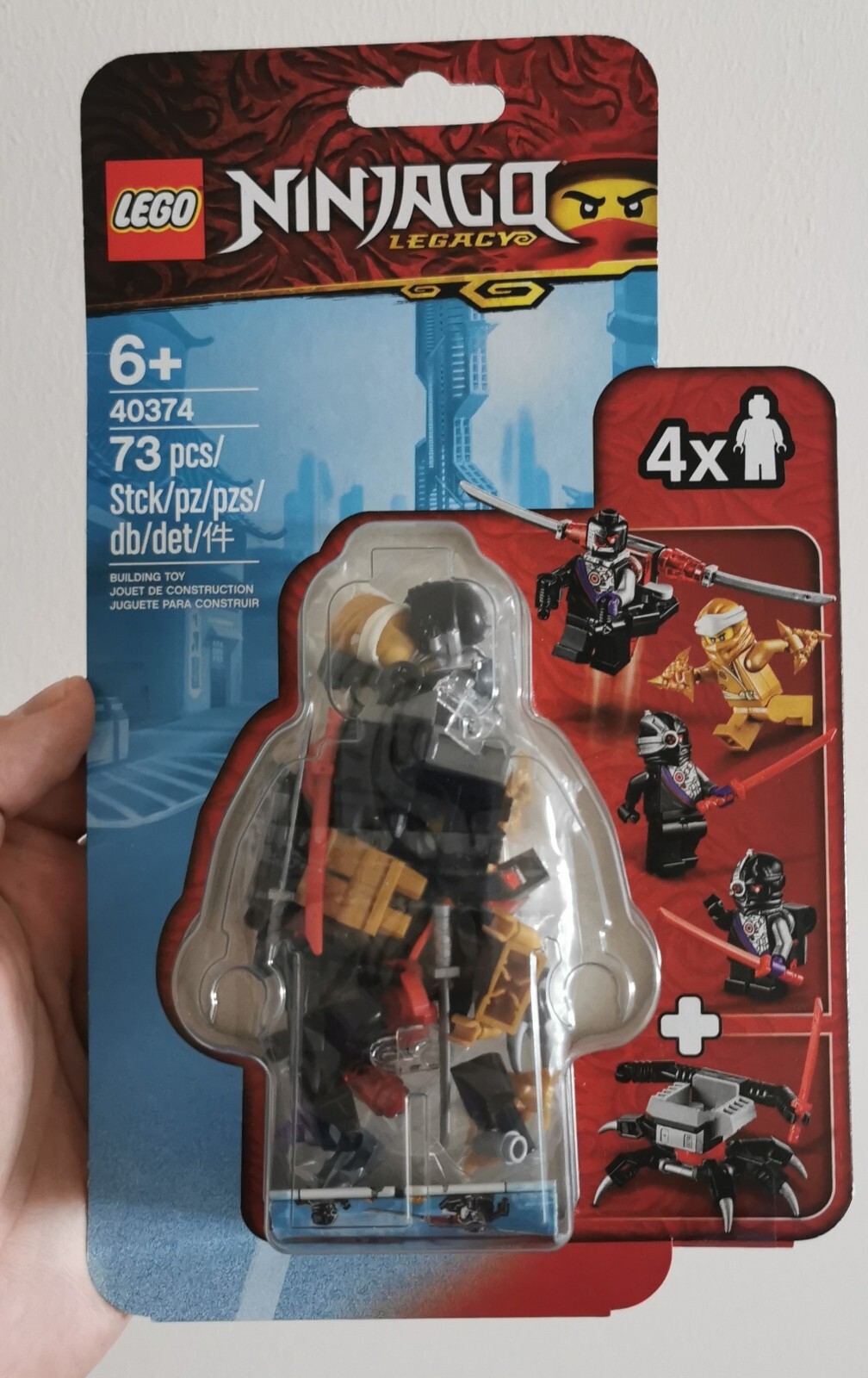 LEGO NINJAGO: Golden Zane Accessory Set (40374) for sale online | eBay