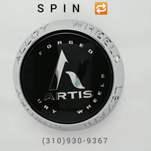 ARTIS FORGED FLOATER CENTER CAP CHROME QTY OF 4PCS | eBay