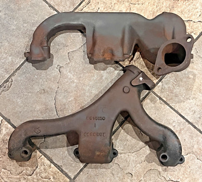 1970 Mopar 340 TA AAR Cuda Six Pack Exhaust Manifolds High Performance ...