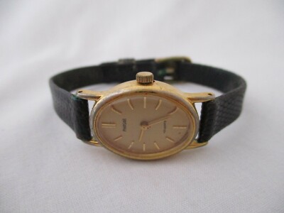 Phasar Watch Quartz Genuine Lizard Black Buckle Band Analog | eBay