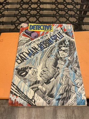 DETECTIVE COMICS 378 BATMAN , DROP DEAD ..TWICE. ! BATMAN-ROBIN SPLIT ...