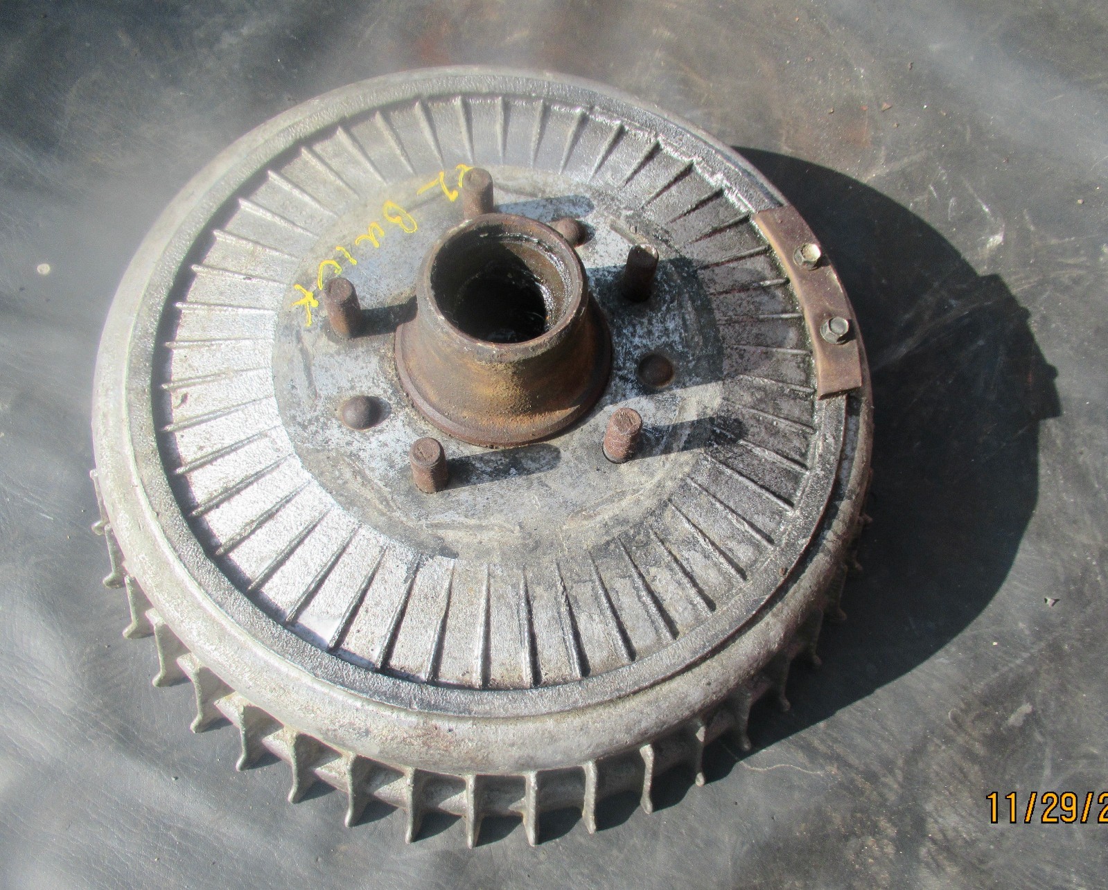 1961-66 Buick 45 Fin Aluminum Brake Hub Drum NO CRACKS BROKEN FINS ...