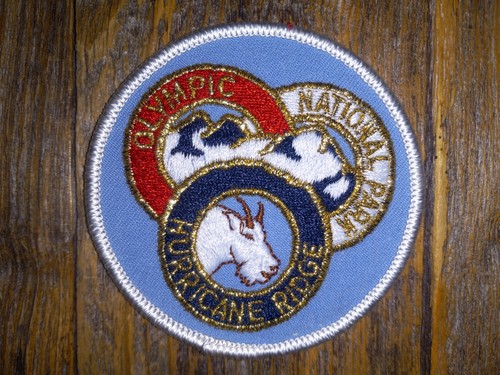 New Olympic National Park Hurricane Ridge Patch - Mountain Hike Port ...
