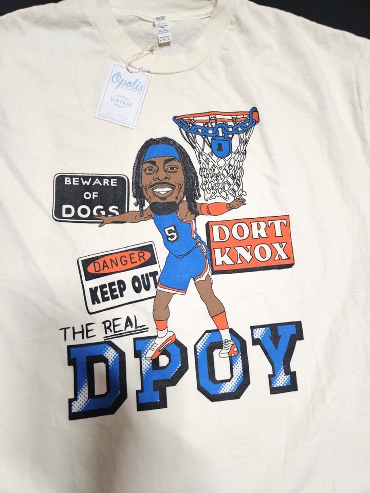 OKC Thunder "Lu" Dort Custom XL Shirt | eBay