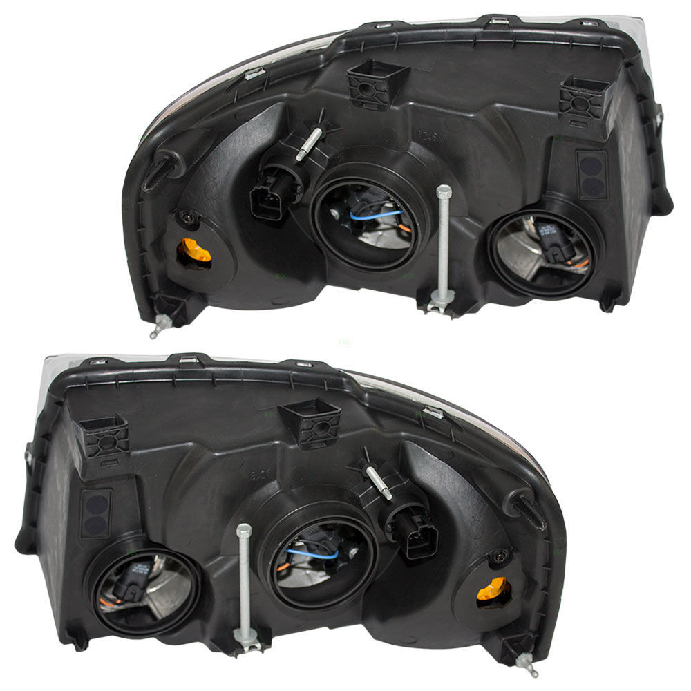 THOR MOTOR PALAZZO 2013 2014 2015 PAIR HEADLIGHTS HEAD LAMPS LIGHTS RV ...