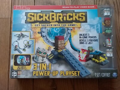 Sick Bricks 3-in-1 Power-Up Action Playset With Five Figures Brand New ...