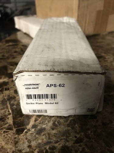 Strike Plate Mfr. No. M62 - SECURITRON APS-62 | eBay