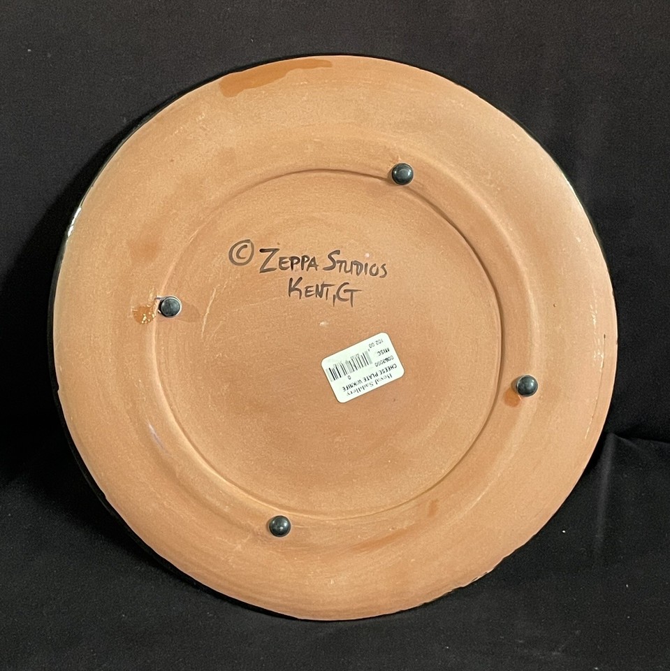 Zeppa Studio Equestrian Horse Cheese Plate 12" | eBay