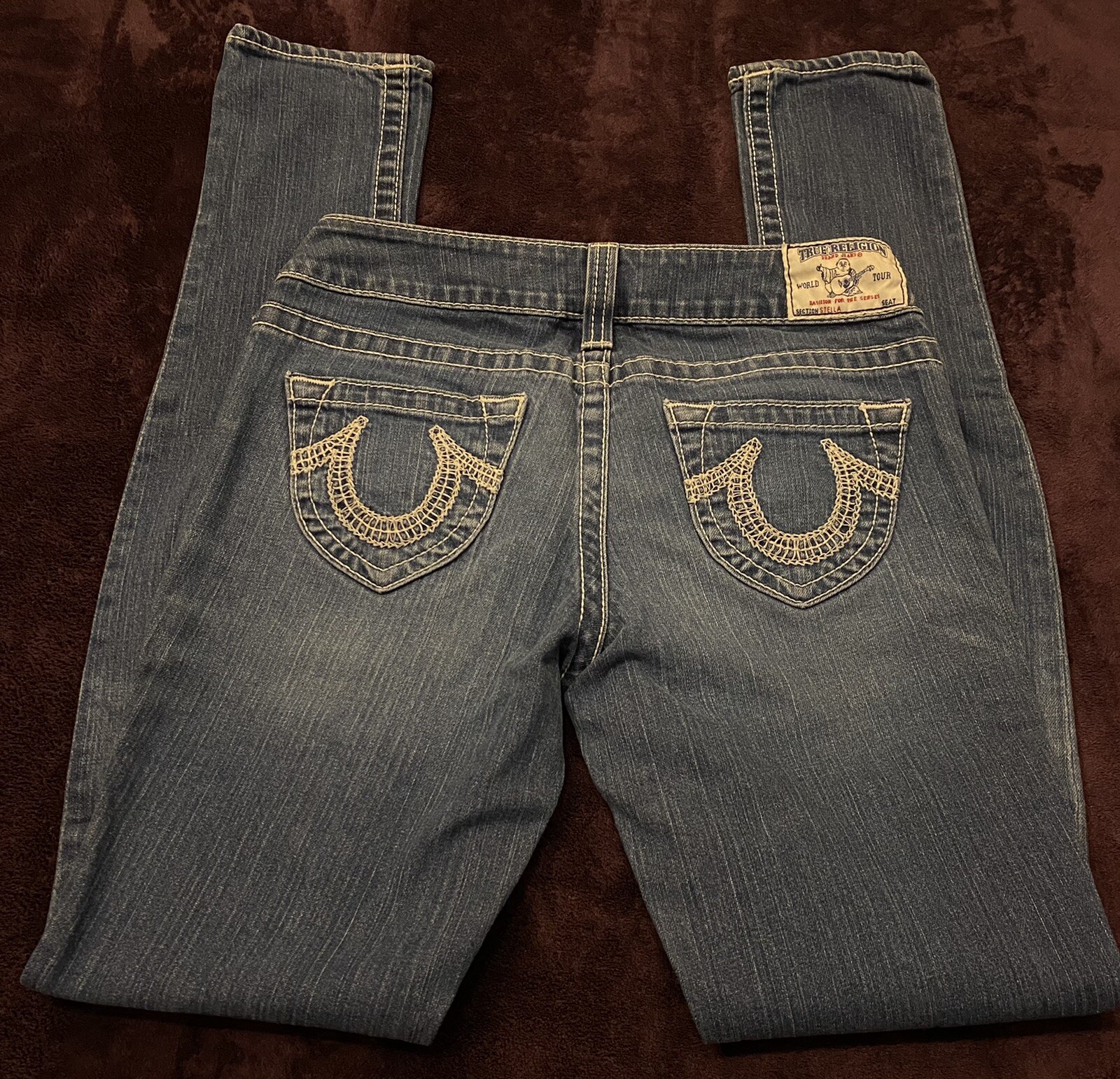 True Religion Womens Jeans Size 28 Blue Wash RN#112790 CA#30427 ...