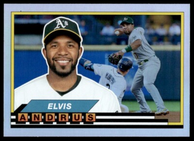 2021 Topps Baseball Card Elvis Andrus Oakland Athletics #89BF-38 | eBay