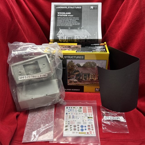Woodland Scenics Woodland Station Landmark Structures Kit - N Scale | eBay