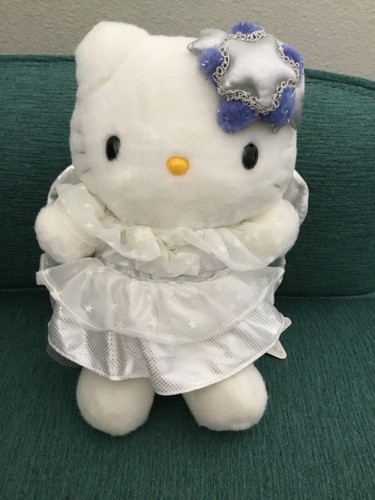 Vintage Sanrio Hello Kitty angel wings plush 10 inches Exc | eBay