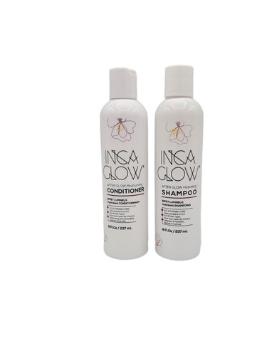 Inca Glow After Glow Hydrating Shampoo & Moisturizing Conditioner 8 oz ...