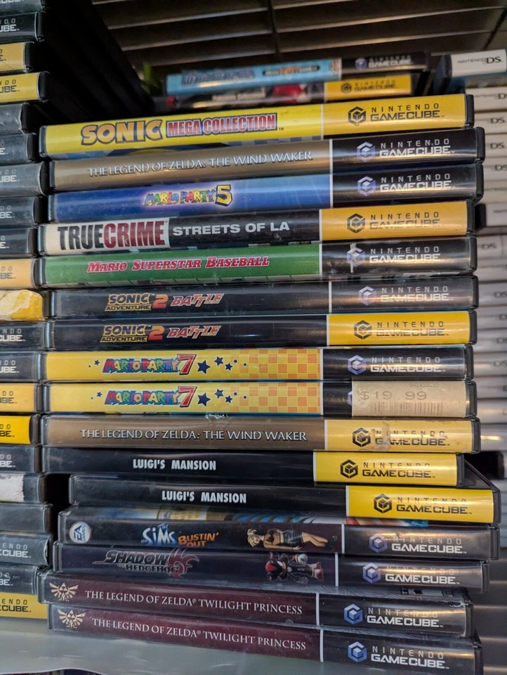 Nintendo GameCube OEM Replacement Case – Authentic – With Cover Art ...