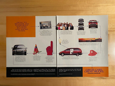 2009 Print Ad Chrysler Plymouth Dodge OVERNIGHT SUCCESS IN 5 YEARS | eBay
