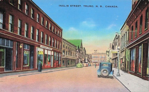 Inglis Street Truro Nova Scotia Canada Vtg Postcard H39 | eBay UK