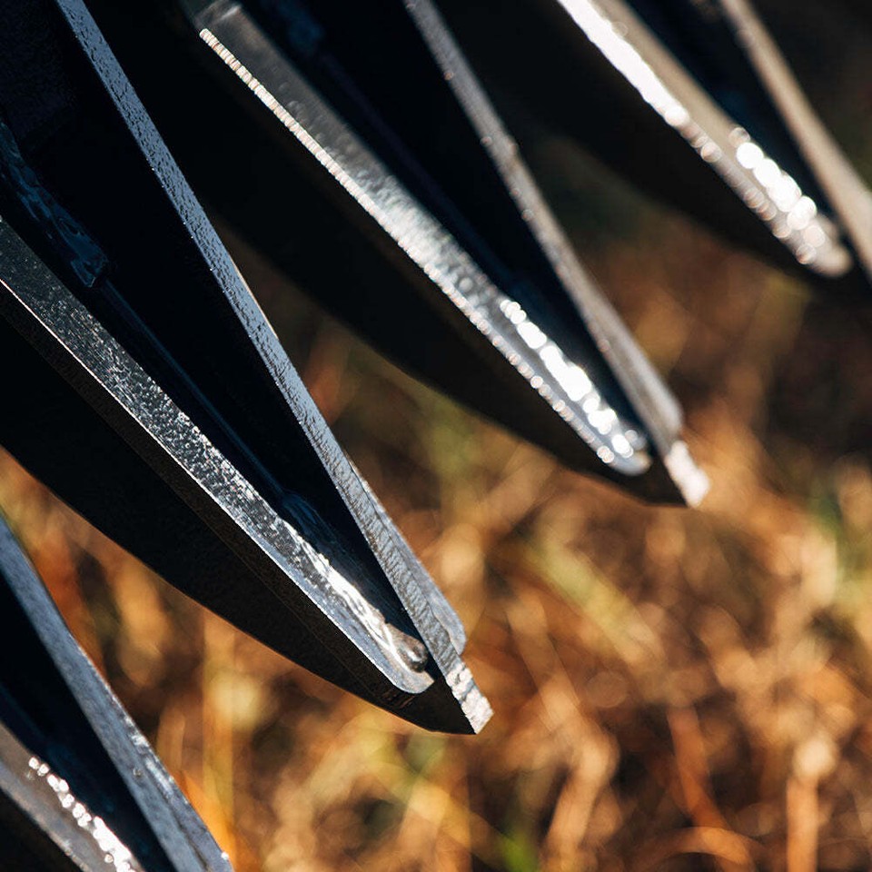 Titan Attachments Standard Series 84" Root Rake Attachment, Universal ...