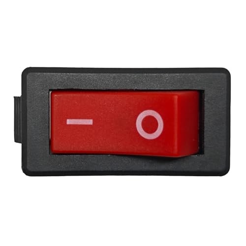 2-Pack Push Button Switch ON-Off 2-Pin AC 125/250V 16/12A Rocker Switch ...