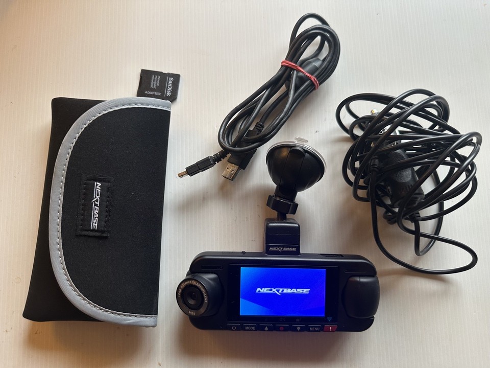 Nextbase Duo HD Twin Front & Rear Dash Cam 1080P GPS Wi-Fi+32GB+case ...