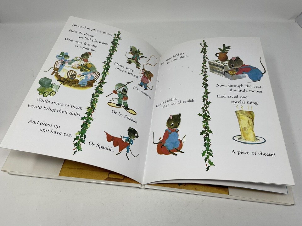 Santa Mouse Michael Brown Illust by Elfrieda De Witt 1996 HC DJ Sandy ...